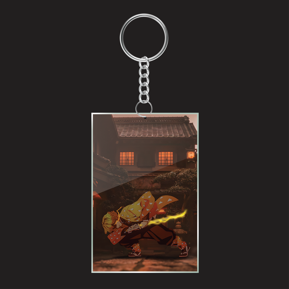 Zenitsu Agatsuma Pose Keychain – CASIME