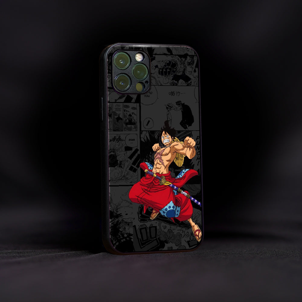 One Piece Luffy Glass Case – CASIME