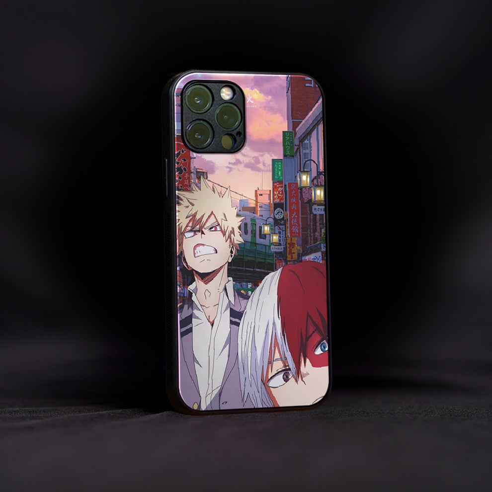 Bakugo and Shoto Todoroki Glass Case – CASIME
